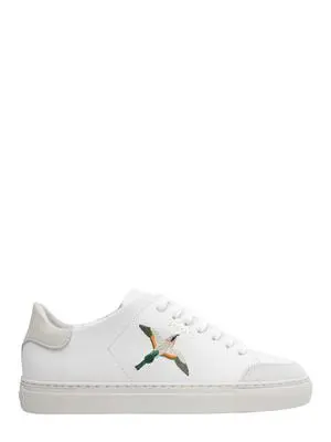 Axel Arigato Clean 90 Leather Lace-up Sneakers - White