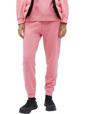 Moncler Embossed Logo Track Pants - Pink