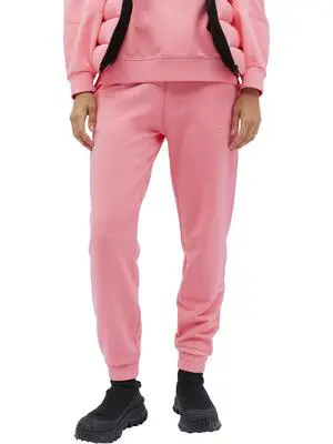Moncler Embossed Logo Track Pants - Pink