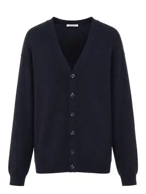 LEMAIRE Relaxed Twisted Cardigan - Black