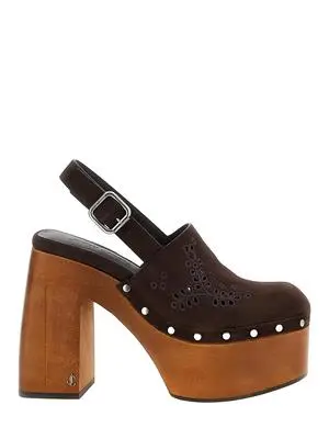 JIMMY CHOO Alida' Clog - Brown