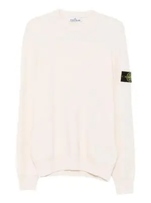 Stone Island Neutrals Sweaters & Knitwear Jumpers - Cream