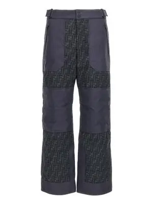 Fendi Ff' Ski Pants - Blue