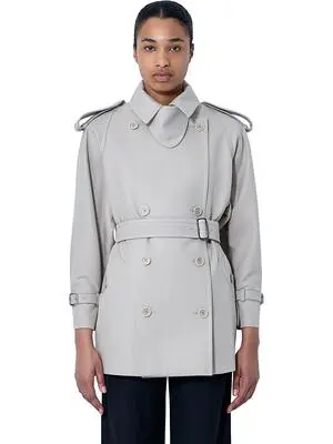 Max Mara Double-breasted Trench Coat - Cream