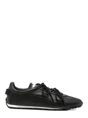 Dsquared2 Leather Low-top Trainers - Black