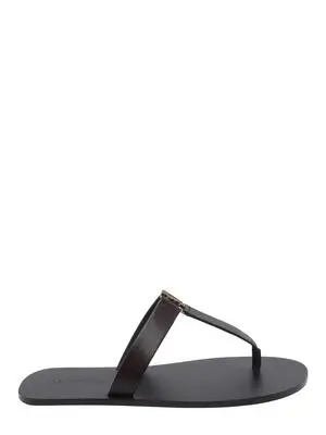 Saint Laurent Babylone Sandals - Brown
