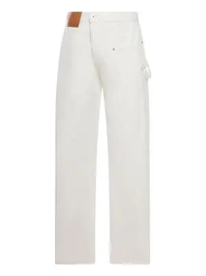 JW Anderson Twisted Denim Worker Jeans - Multicolor