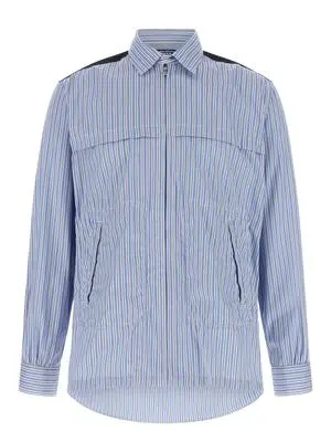 Junya Watanabe Denim Insert Shirt - Blue