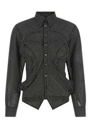 Junya Watanabe Polka Dot Shirt - Multicolor