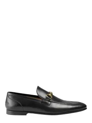 Gucci Jordaan Leather Loafer - Black