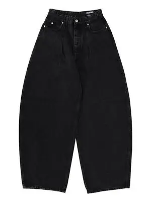 Jacquemus JACQUEMUS Ovalo Jeans Black
