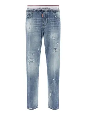Dsquared2 Denim Jogger Jeans - Blue