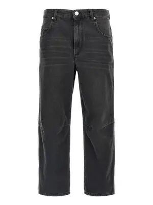Isabel Marant Étoile Janet Jeans - Black