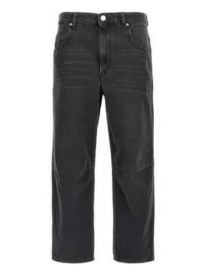 Isabel Marant Étoile Janet Jeans - Black