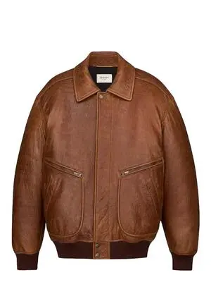 Saint Laurent Bomber Jacket - Brown