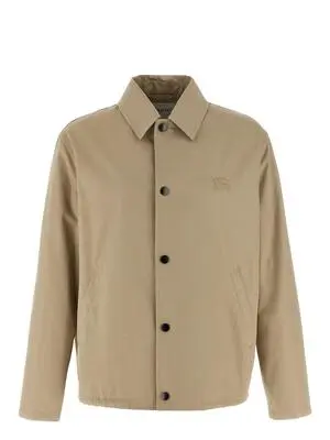 Burberry Gabardine Jacket - Cream