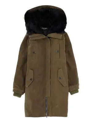 Dolce & Gabbana Cotton Parka - Green