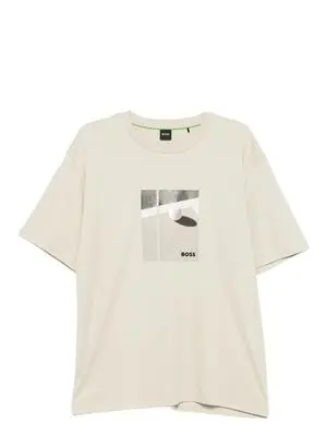BOSS Neutrals T-shirts & Vests T-shirts - Cream