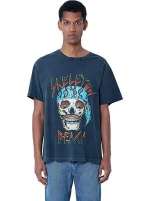 GALLERY DEPT. Graphic Skull T-shirt - Gray