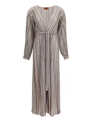 Missoni Long Sequin Cardigan Dress - Multicolor