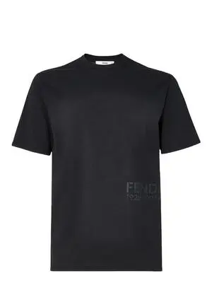 Fendi Fendi Black T-Shirts & Vests - T-Shirts Men Black