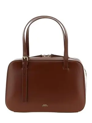 A.p.c. Virginie Box Handbag - Brown
