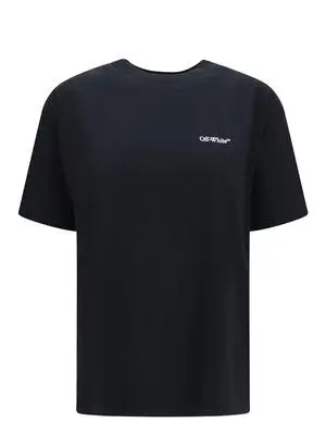 Off-White Arrow Out Flower T-shirt - Black