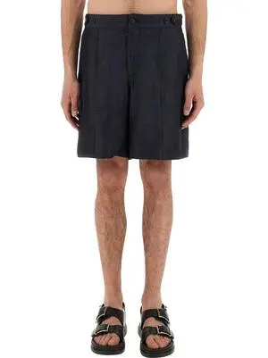 Alexander McQueen Denim Shorts - Blue