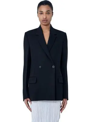 TOTEME Double-breasted Blazer - Black