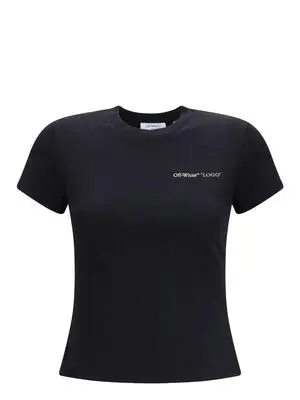 Off-White Printed T-shirt - Black
