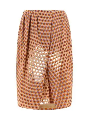Dries Van Noten Saronga Bis' Skirt - Multicolor