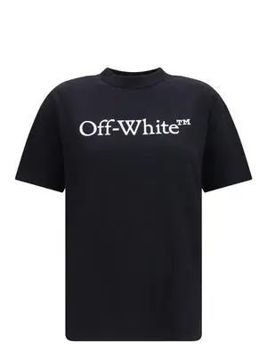 Off-White Big Logo Bookish T-shirt - Black