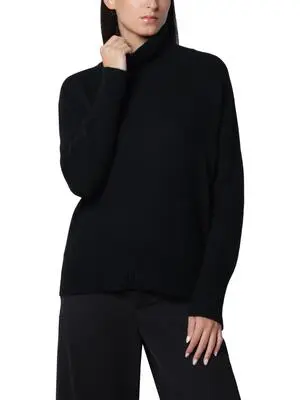 LISA YANG Heidi Cashmere Turtleneck Sweater - Black