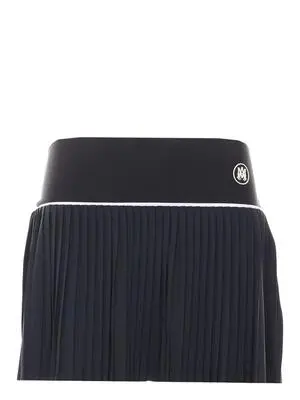 Amiri Round Ma Active Skirt - Black