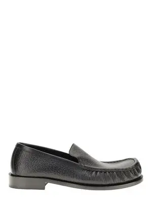 Dries Van Noten Leather Loafers - Black