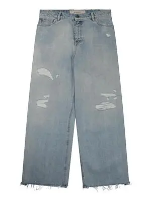 GOLDEN GOOSE Melody Destroyed Jeans - Blue
