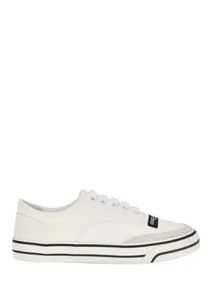 Dolce & Gabbana Sailing Canvas Sneakers - White
