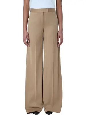 Max Mara Wide-leg Tailored Trousers - Multicolor