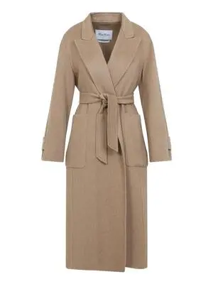 Max Mara Ribelle Camel Coat - Multicolor