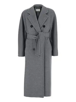 Max Mara MAX MARA Madame Wool And Cashmere Coat Multicolor