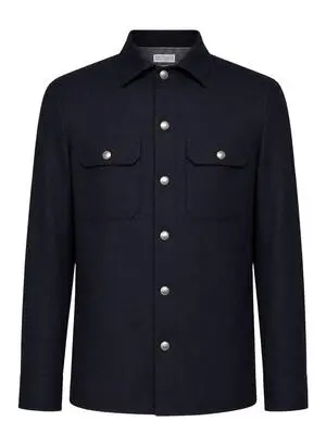 Brunello Cucinelli Wool Shirt - Multicolor