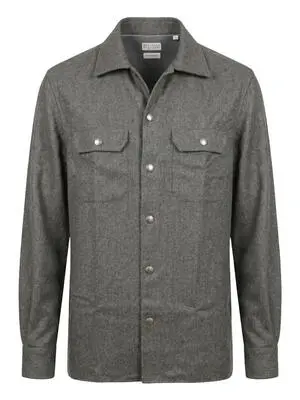 Brunello Cucinelli Wool Shirt - Multicolor