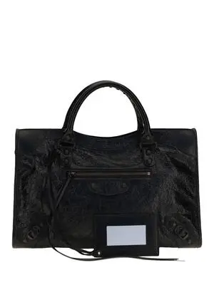 Balenciaga Le City Medium Handbag - Black