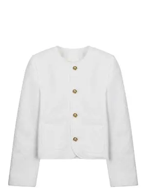 Celine Chelsea Jacket - White