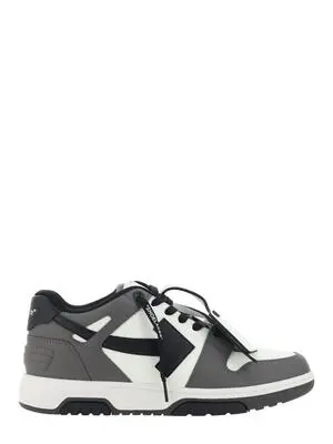 Off-White Off-White Out Of Office Leather Sneakers Multicolor