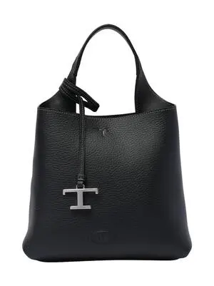 TOD'S Mini Leather Handbag - Black