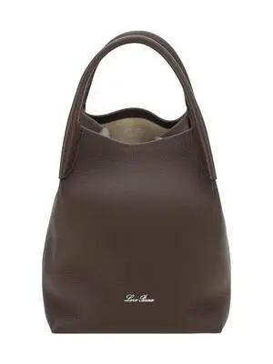 Loro Piana Small Bale Bucket Bag - Brown