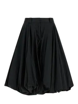 Balenciaga Balloon' Bermuda Shorts - Black