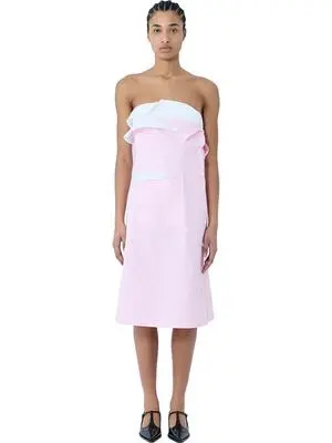 Miu Miu Poplin Dress - Multicolor