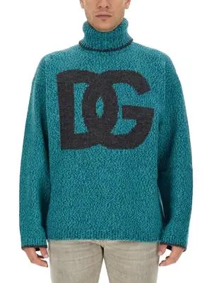 Dolce & Gabbana Jersey With Logo - Multicolor